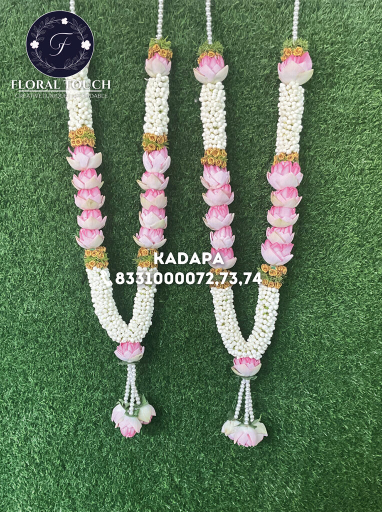 Exquisite Lotus Garlands for Your Special Day