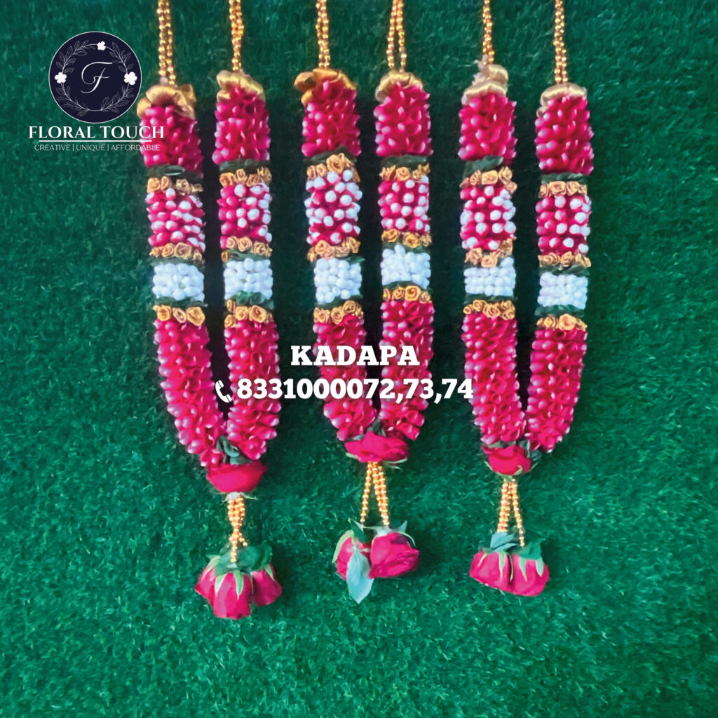 Kadapa: Handcrafted Floral Garlands for Weddings & Festivals